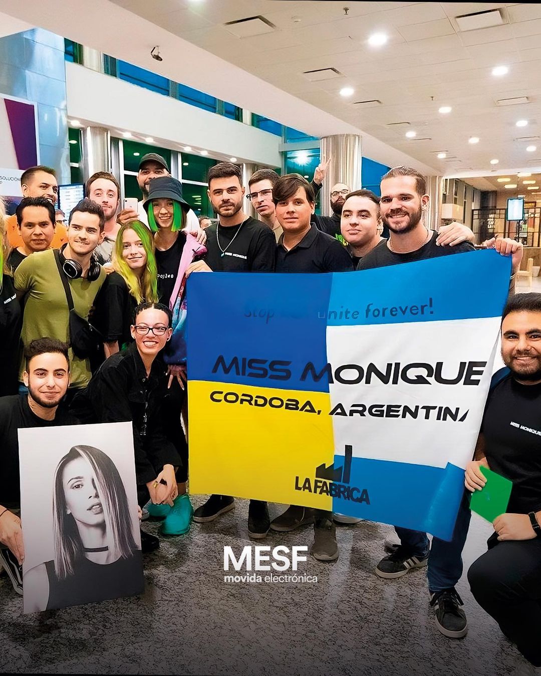 Miss Monique ya se encuentra en Sudamérica previo a su visita a Chile ...