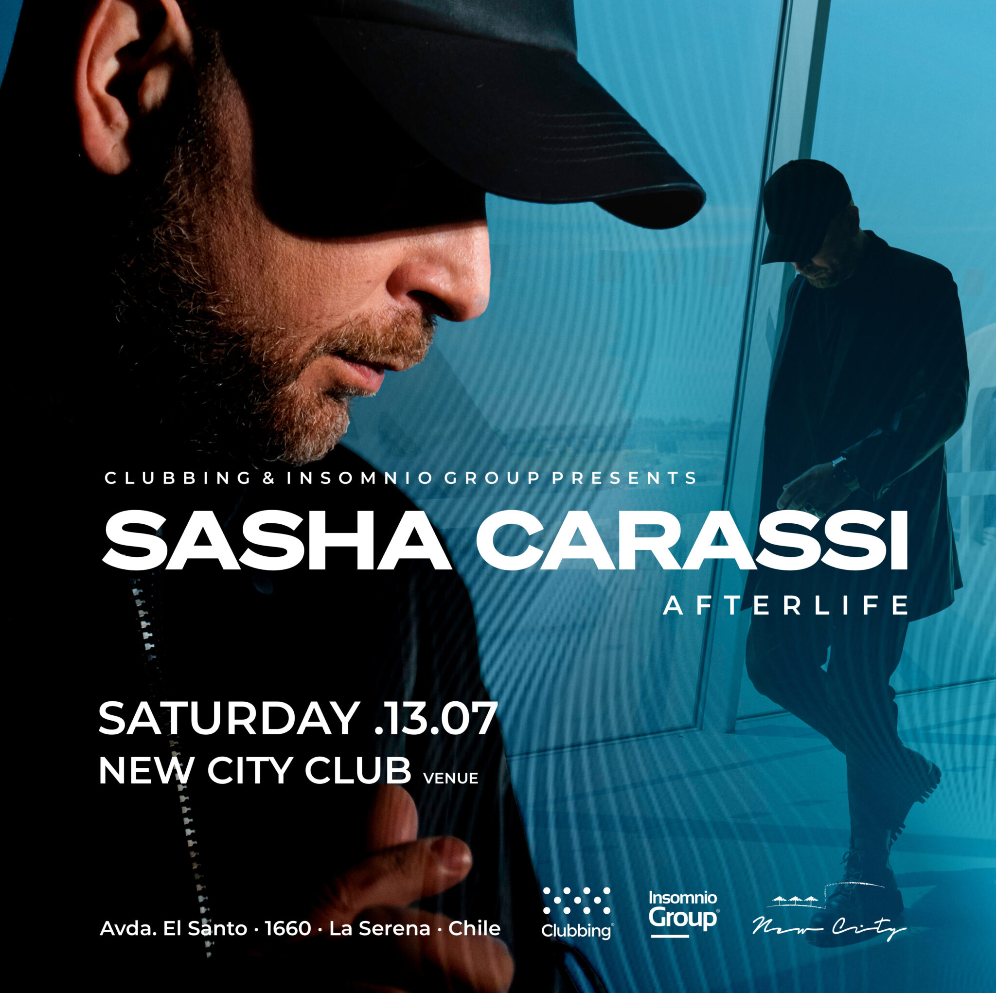 El artista Afterlife Sasha Carassi llega por primera vez a La Serena. - Pulso Mag