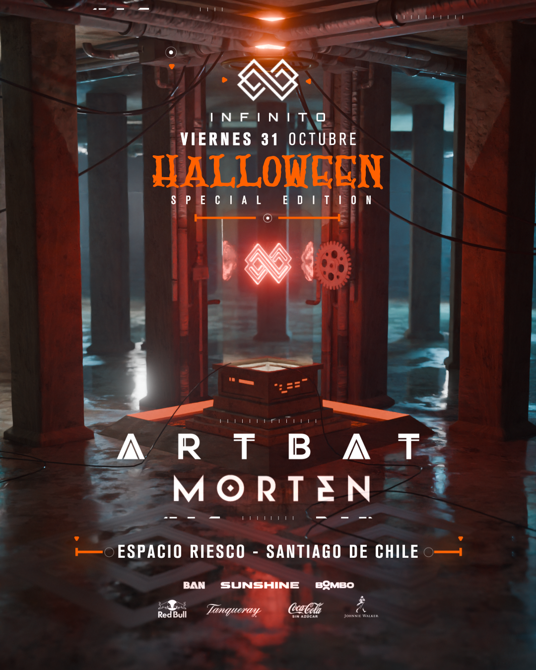 Halloween electrónico: ARTBAT y Morten en Espacio Riesco el 31 de octubre - Pulso Mag